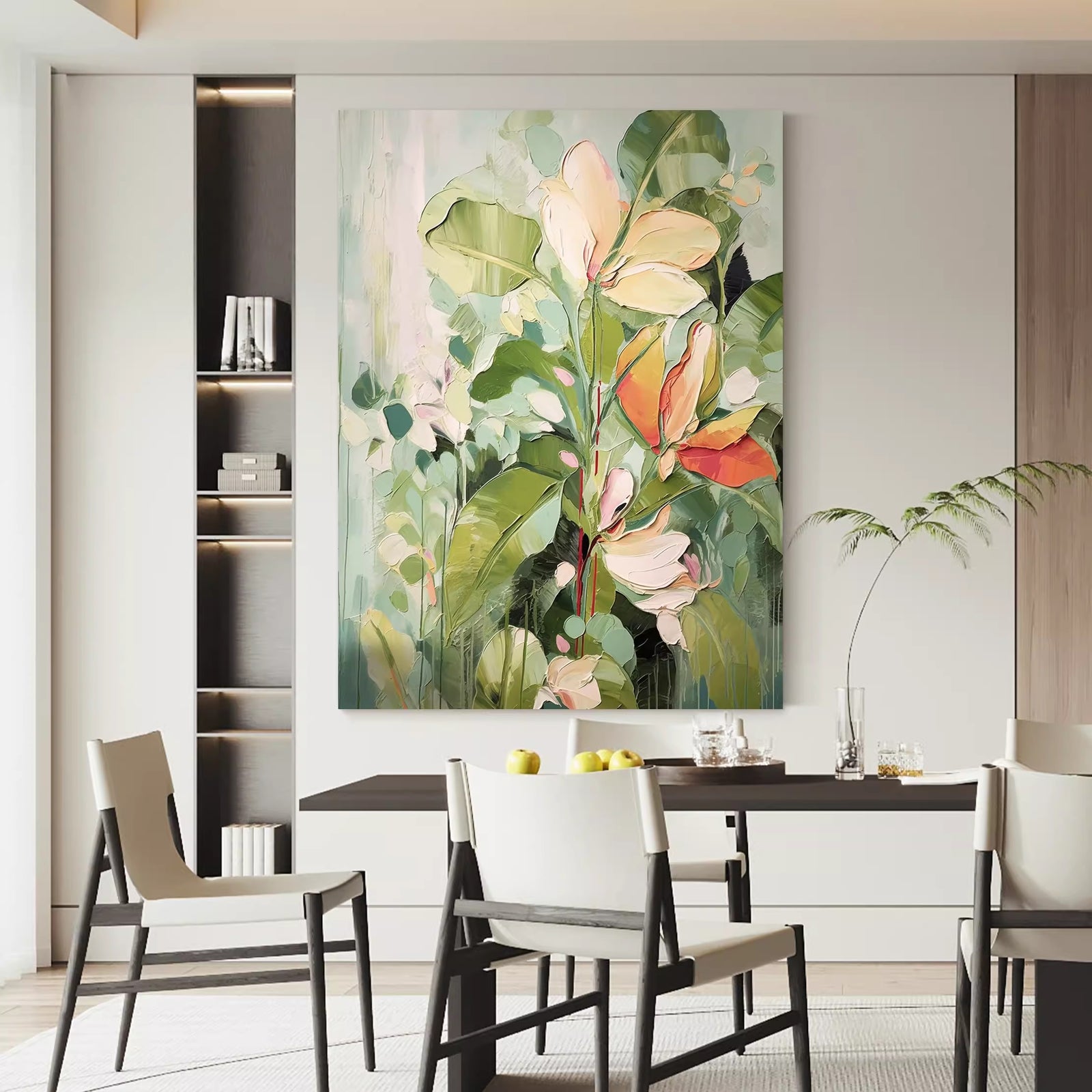 Acrylic Textured Floral Art Impressionist Flower Paintings Beautiful ...
